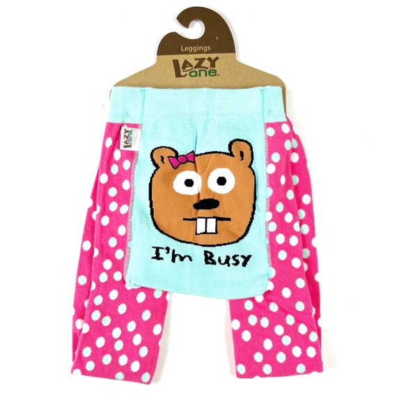 Lazy One | Bottoms | New Lazy One Im Busy Beaver Leggings | Poshmark